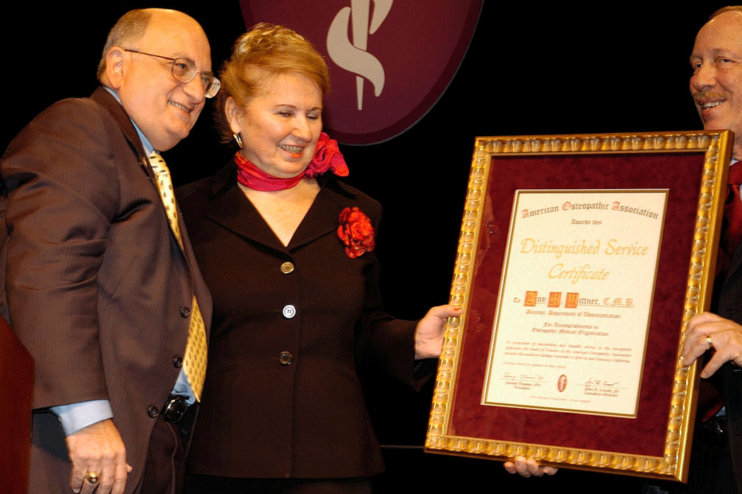 In Memoriam: Former AOA director Ann Wittner, CMP