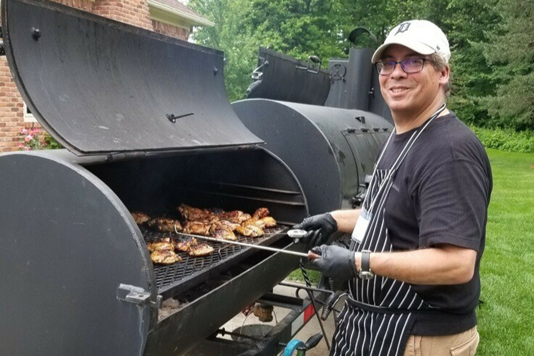 New AOA president shares how he became a grill master