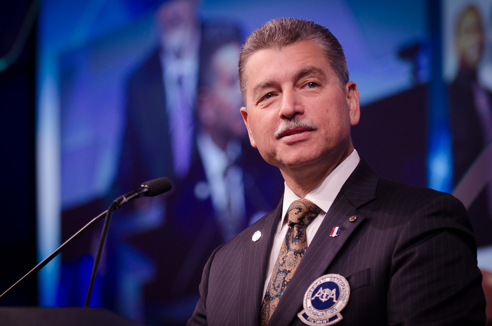 AOA President Robert S. Juhasz: 'What a difference a year makes' - The DO