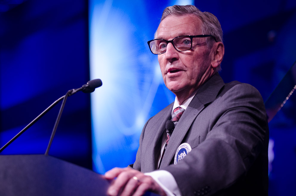 Inauguration: John W. Becher, DO, sworn in as AOA president