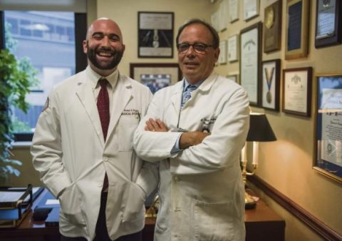 VCOM student rotates with his former neurosurgeon