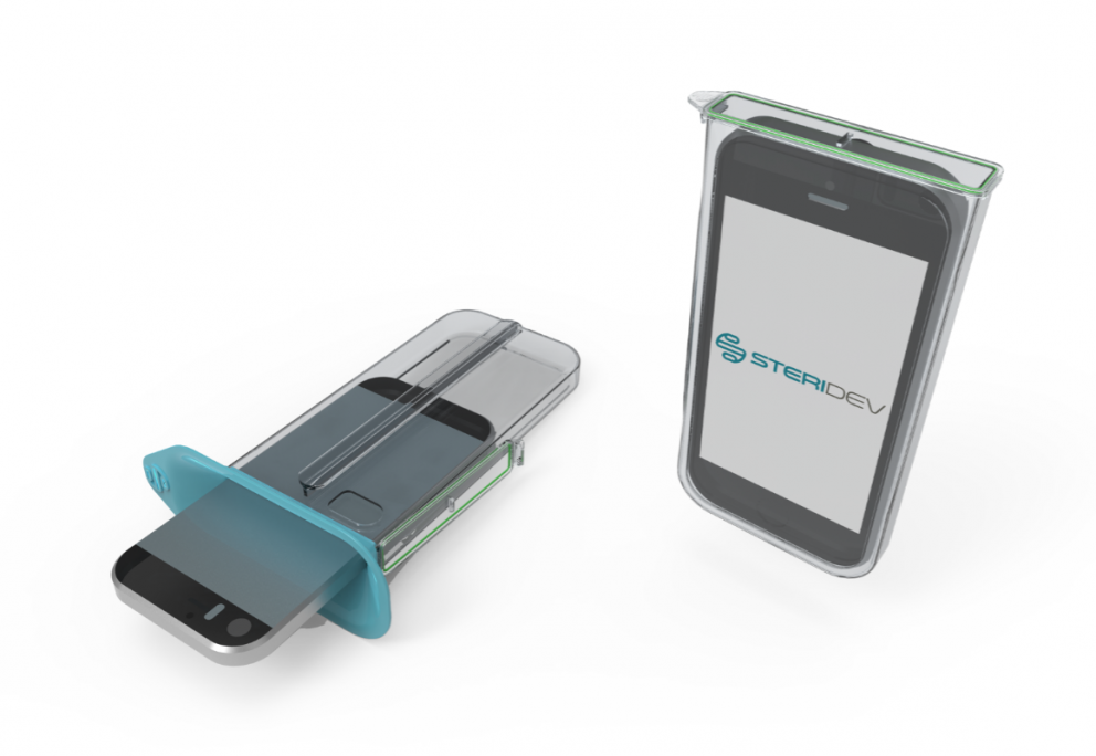 Building a case: Medical student creates sterile phone case for the ...