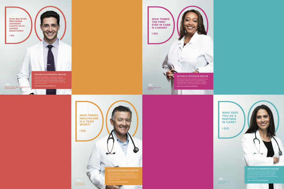 Doctors That DO campaign highlights four new DOs - The DO